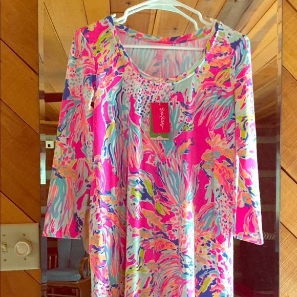 Lilly Pulitzer | Dresses | Lily Pulitzer Devon Dress Sunken Treasure ...